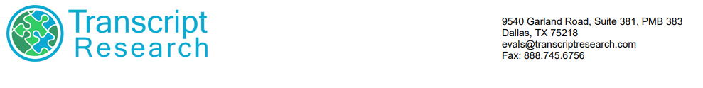 Verification Form - Italian – Transcript Research